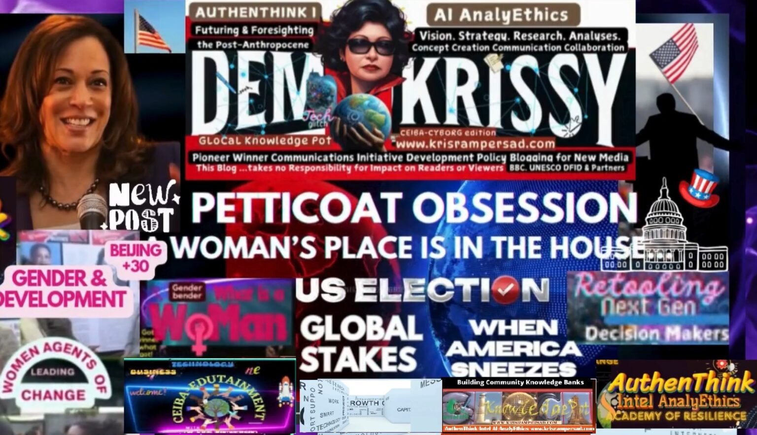 Toxic Politics Petticoat Obsession US Election Knickers A-Twist in Race ...